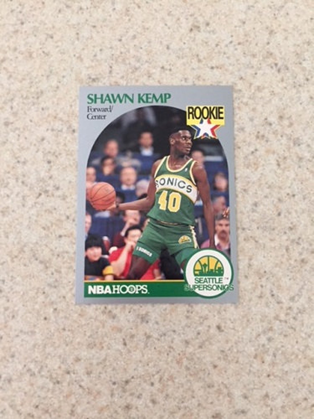 Shawn Kemp NBA Basketball Rookie Trading Card - Mint Condition - True ...