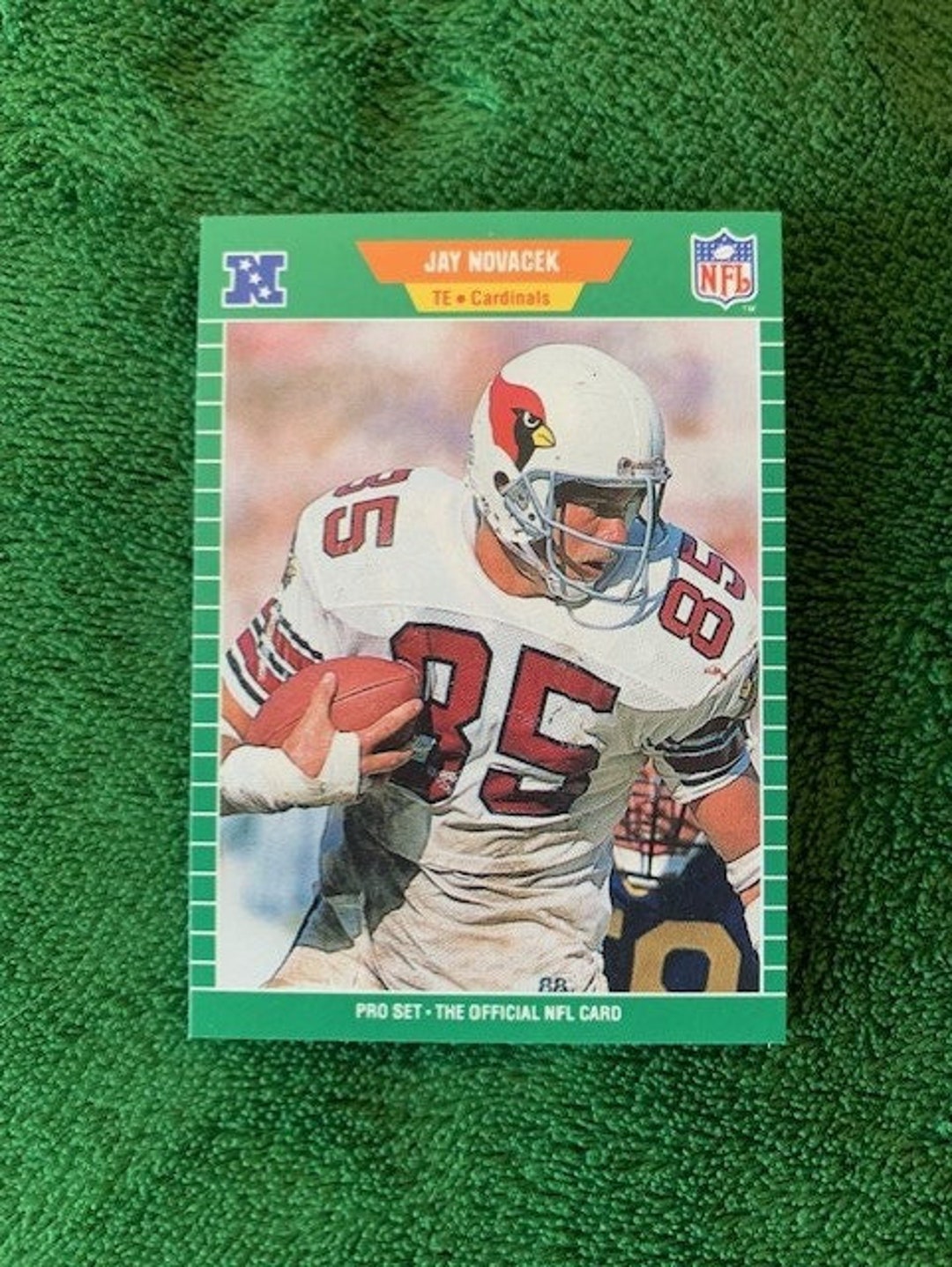 Jay Novacek NFL Rookie Trading Card - Mint Condition RC - Very Good ...