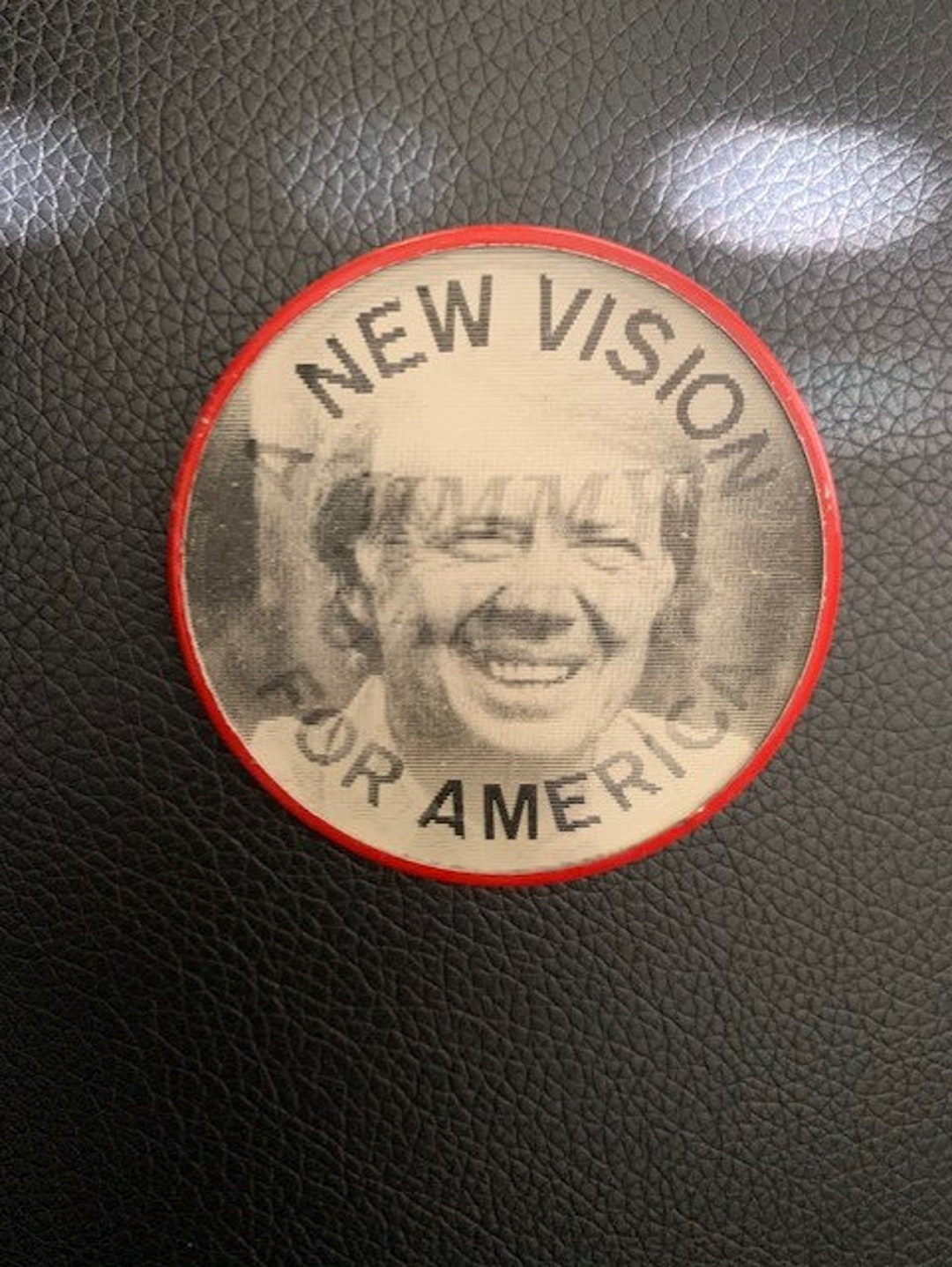 Jimmy Carter 1976 US President Campaign Button Pin - Authentic Vintage ...