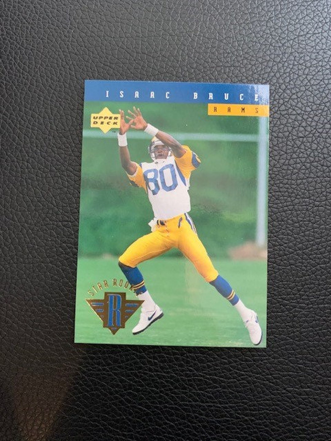 Isaac Bruce Rookie Card por 1994 Upper Deck Football Cards Mint ...