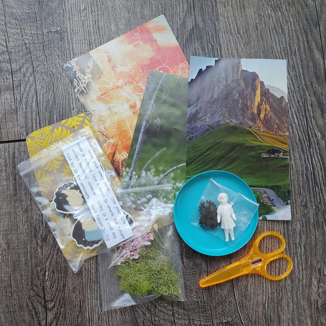 DIY Child and Gears Magnet Shrine Kit - Etsy