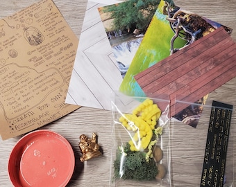 DIY Vintage Girl Magnet Shrine Kit - Etsy