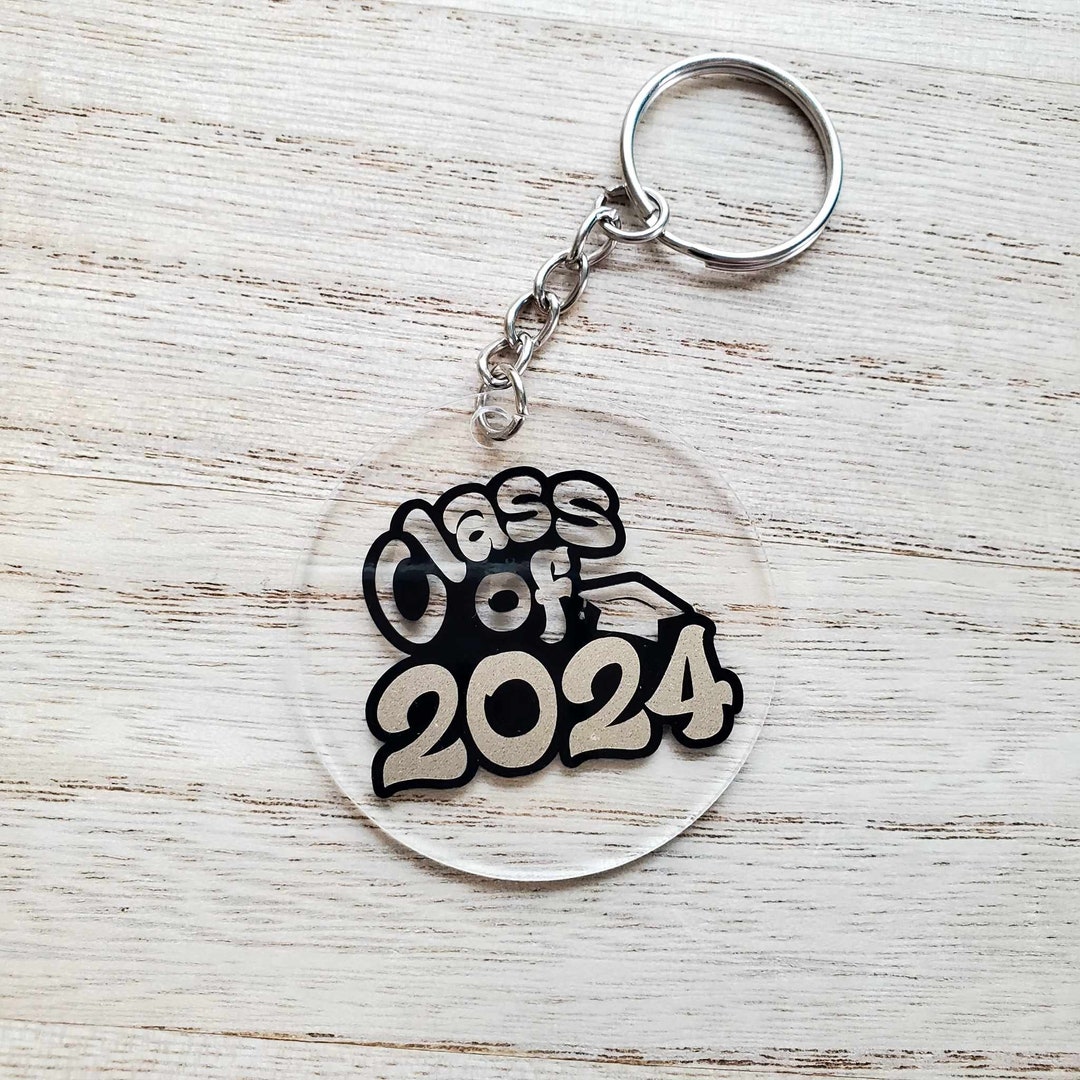 Class of 2024 Keychain, Gift for Graduation, 2024 Graduation Gift ...