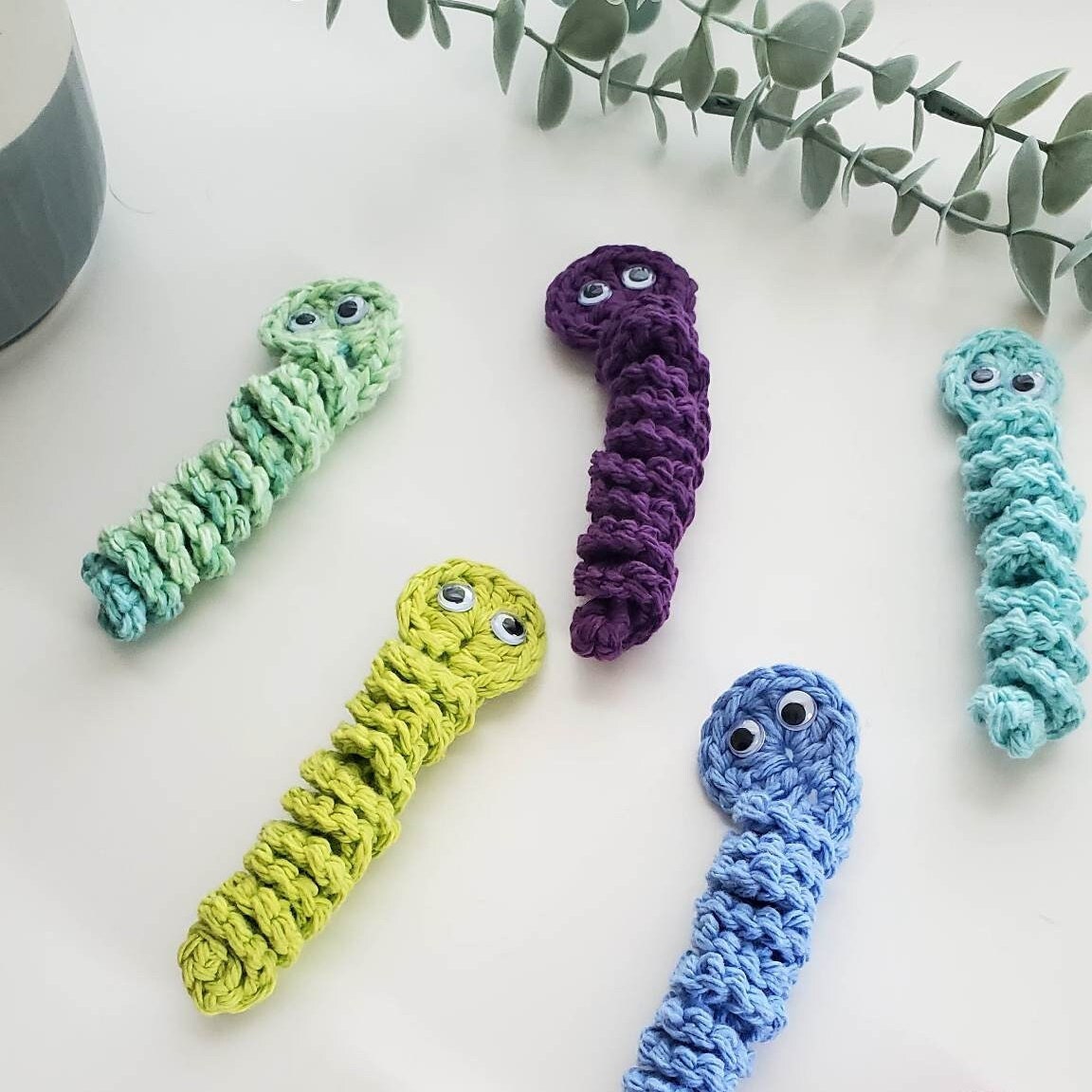Worry Worm, Soft Pocket Stress Reliever, Fidget Toy, Anxiety Relief ...