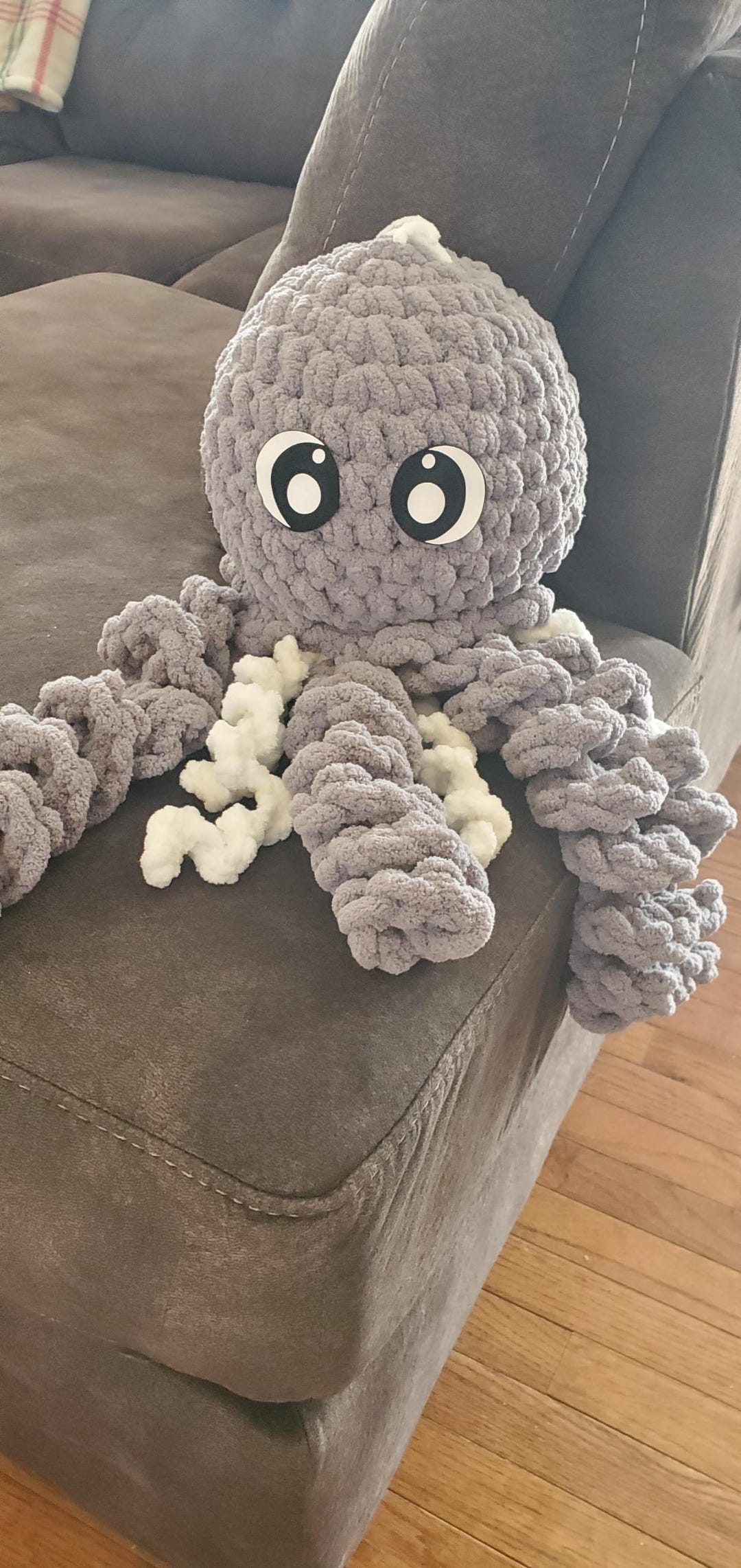 Octopus Plushie, Soft Crochet Octo, Soft Octopus Toy, Under Water Decor ...