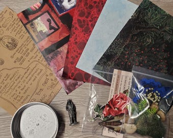 DIY Vintage Girl Magnet Shrine Kit - Etsy
