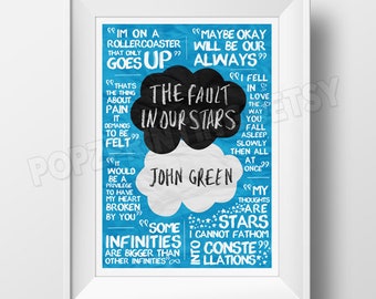 Fault in Our Stars - Etsy