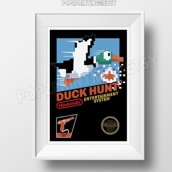 Nes Cover Art Poster - Etsy