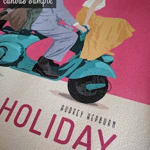 Roman Holiday Movie Audrey Hepburn Art Print Poster Multiple Sizes - Etsy