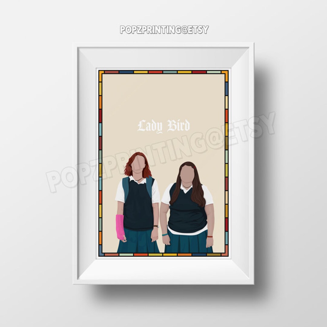 Lady Bird Movie - Art Print Poster - Multiple Sizes - Etsy