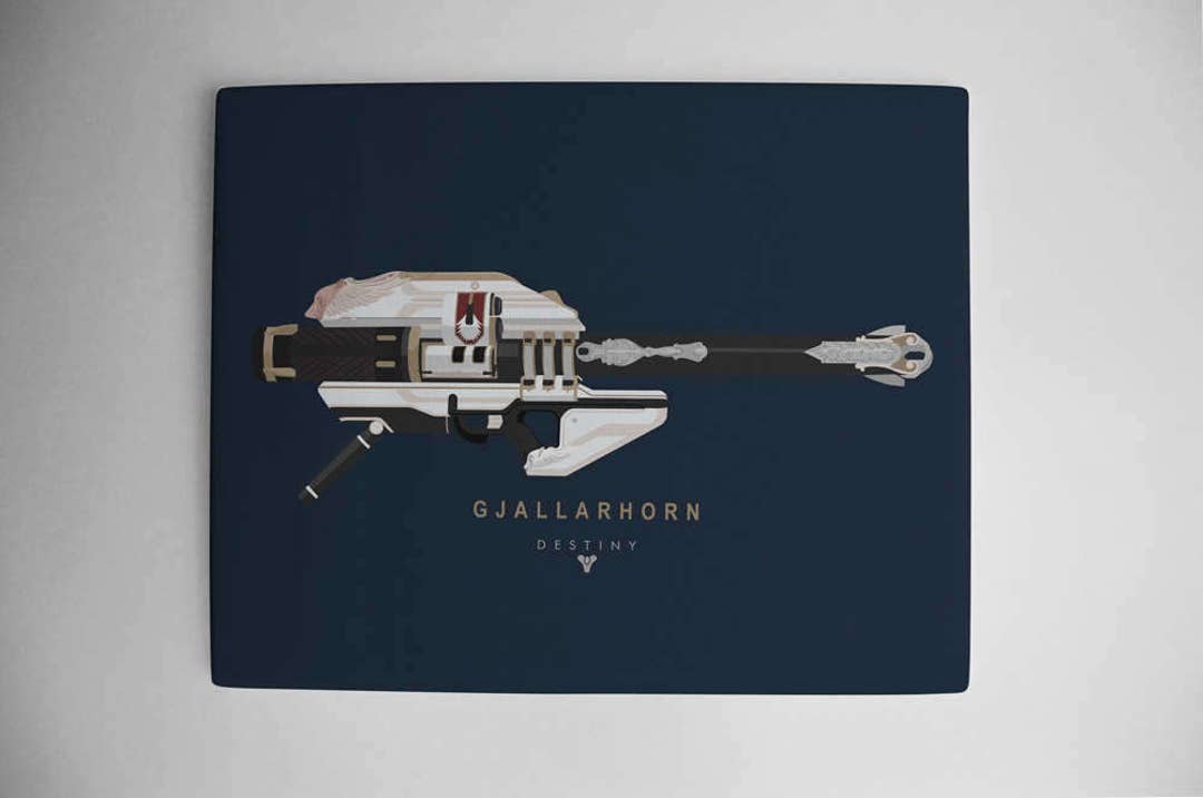 Canvas 8x10" Gjallarhorn - Stretched and Ready for Hanging Art Print ...