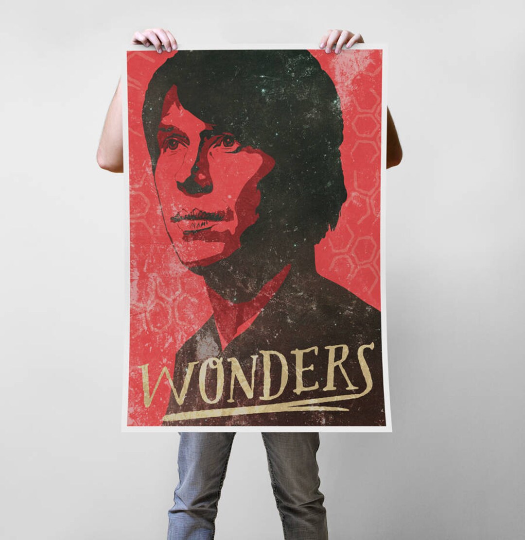 Professor Brian Cox - Scientists Series - Science Art Print - Poster ...