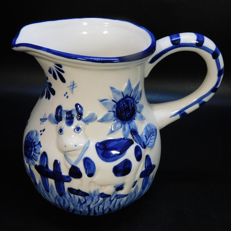 Rare DELFT JUG Vintage Delft Deco Jug Delft Blue Milk Jug - Etsy