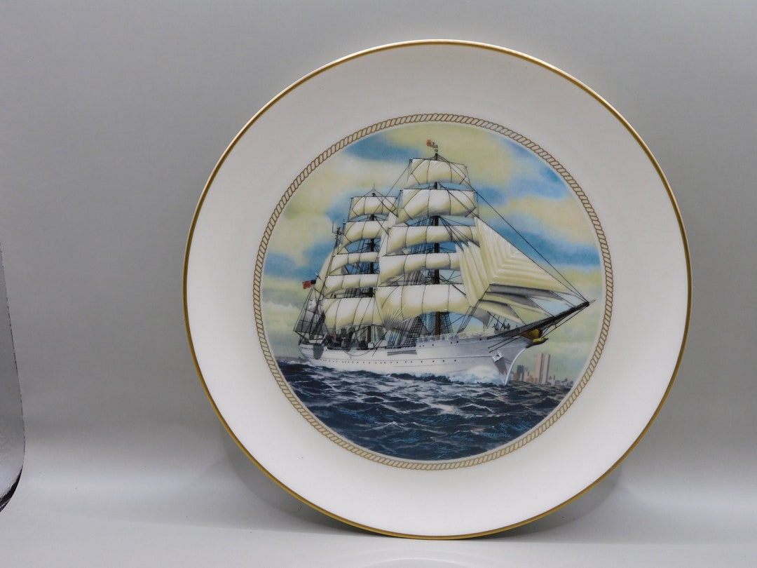 The Tall Ships Plates, Eagle - USA, Limited Edition From USA, the ...