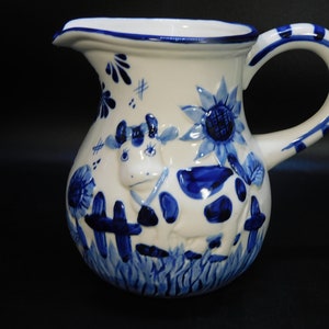Rare DELFT JUG Vintage Delft Deco Jug Delft Blue Milk Jug - Etsy