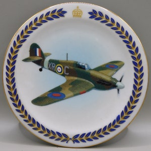 Davenport RAF Plane Plate Set 8 Mini Plates, Chosen Few, by Artist ...