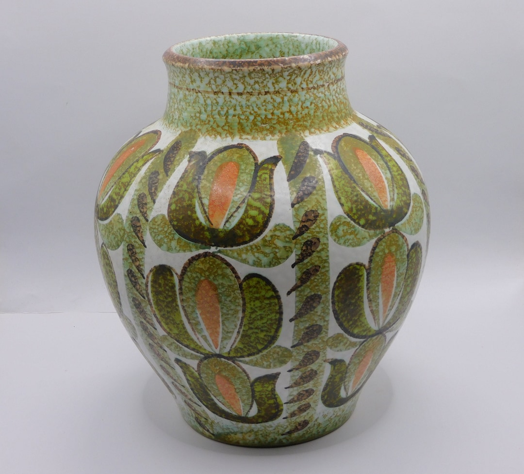 A Denby Pottery Vase Designed by Glyn Colledge, Utensil Storage ...