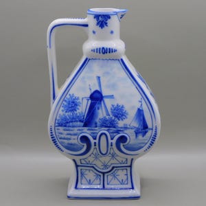 Delft Jug, Vintage Delft, Delft Blue and White, Decanter, - Etsy