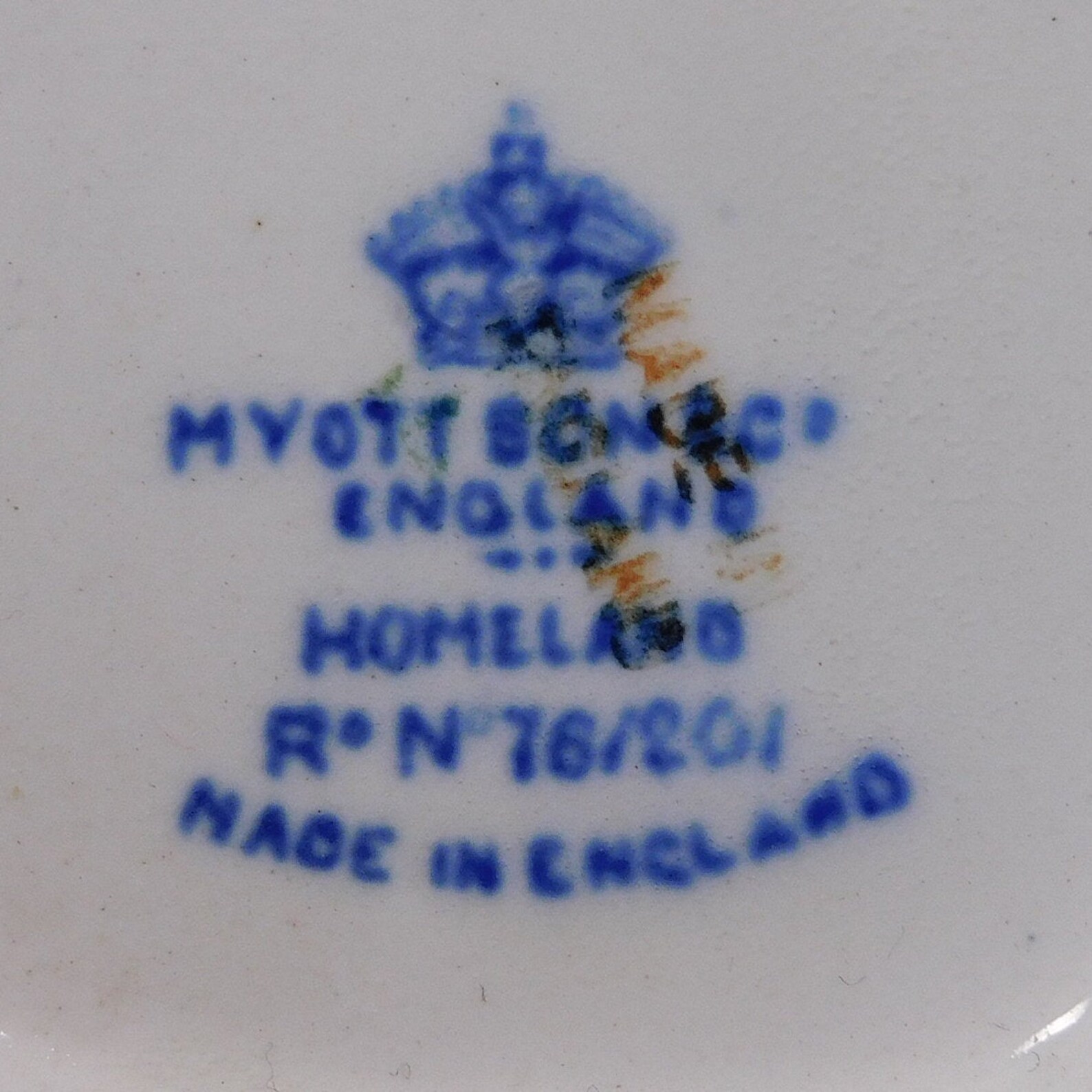 Vintage 1930s Myott Son & Co. Design Homeland Myott - Etsy UK