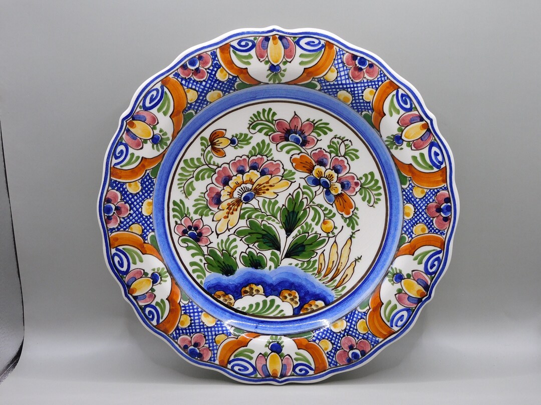 Decorative Plate Hand Made in Greece, Studio Pottery - Etsy