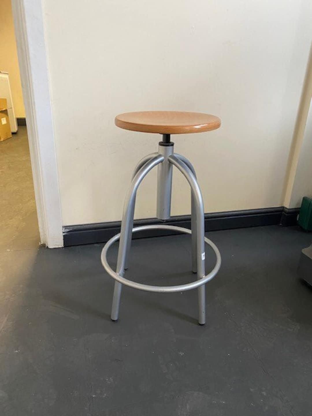 Metal Industrial Stool, Man Cave Stool, Bedroom Stool, Workstation ...
