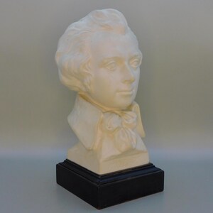 Vintage Goebel Mozart Bust Statue Sculpture - Bust - Classical - Etsy UK