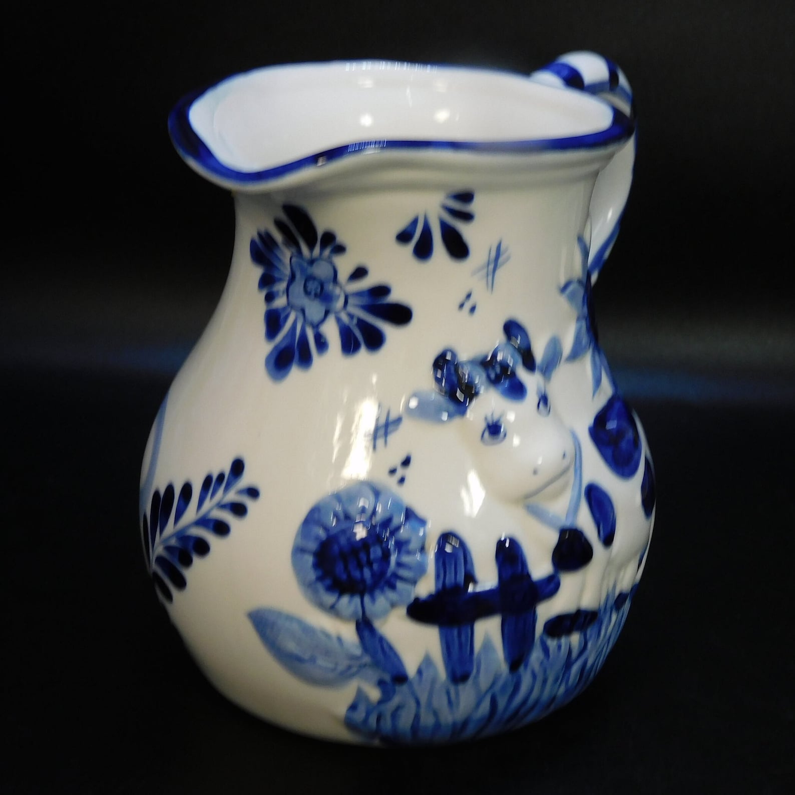 Rare DELFT JUG Vintage Delft Deco Jug Delft Blue Milk Jug - Etsy