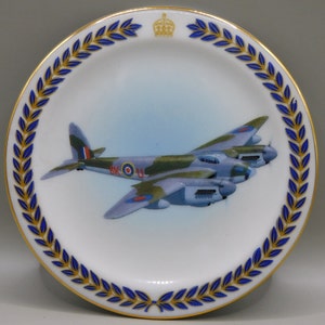 Davenport RAF Plane Plate Set 8 Mini Plates, Chosen Few, by Artist ...