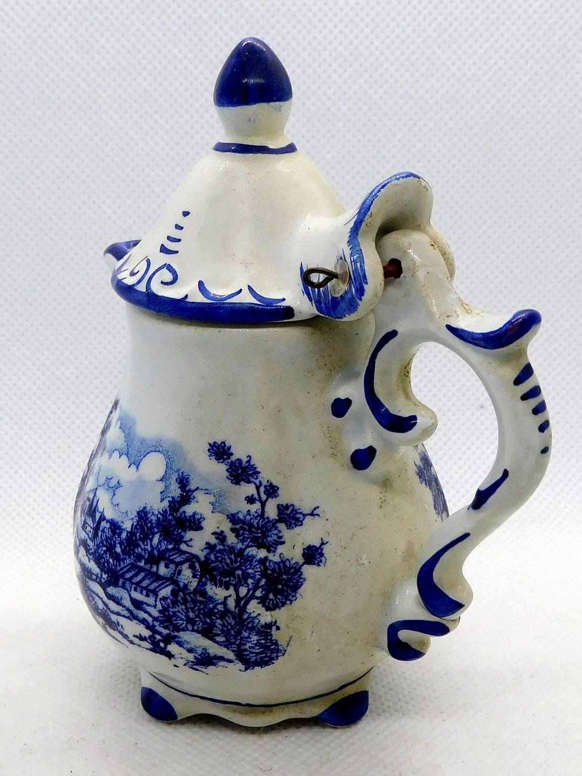 Ker Vitrex Pottery, Miniature Jug With Hinged Lid - Etsy UK