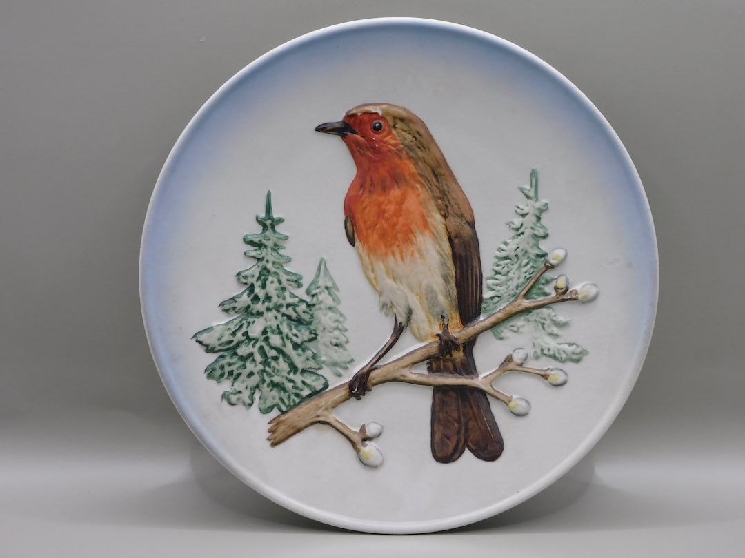 Goebel Wildlife Series, Robin, Limited Edition Wall Plate Series - Etsy