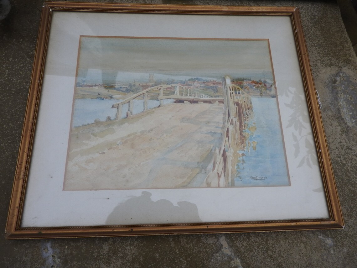 19th Century Watercolour Painting by George Phoenix | Etsy