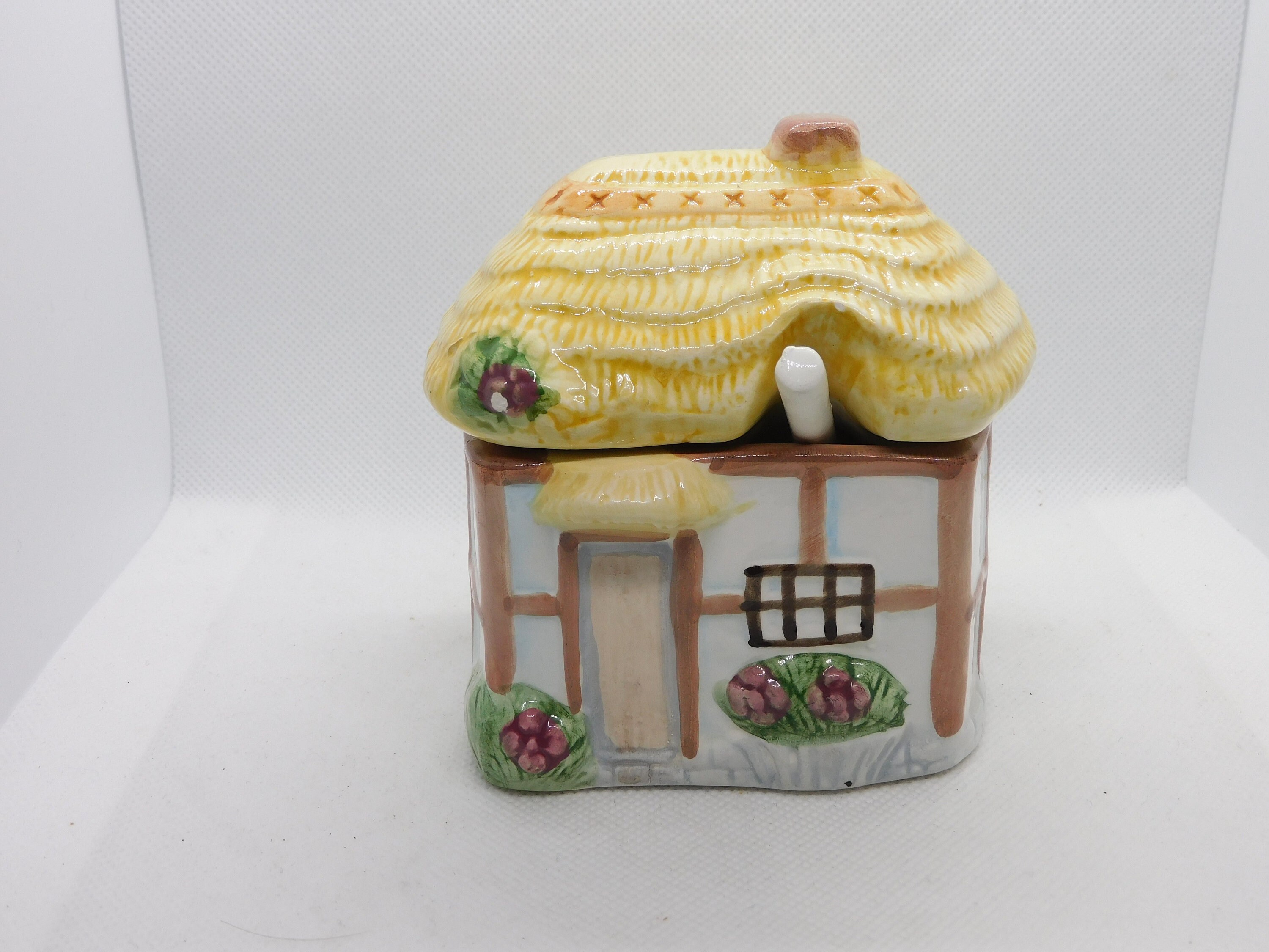 Vintage Cottage Preserve Pot Vintage Ceramic Cottage Pot - Etsy UK