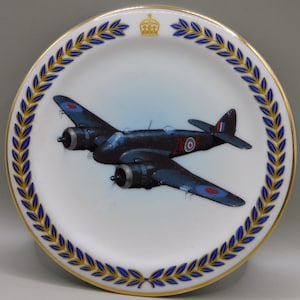 Davenport RAF Plane Plate Set 8 Mini Plates, Chosen Few, by Artist ...