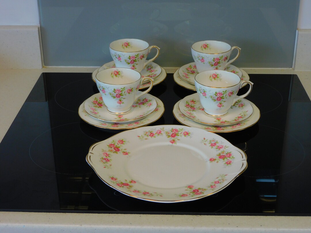 June Banquet Tea Set, Made in England by Duchess, - Etsy UK