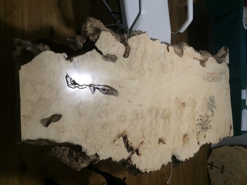 Live Edge Box Elder Slab Table - Etsy