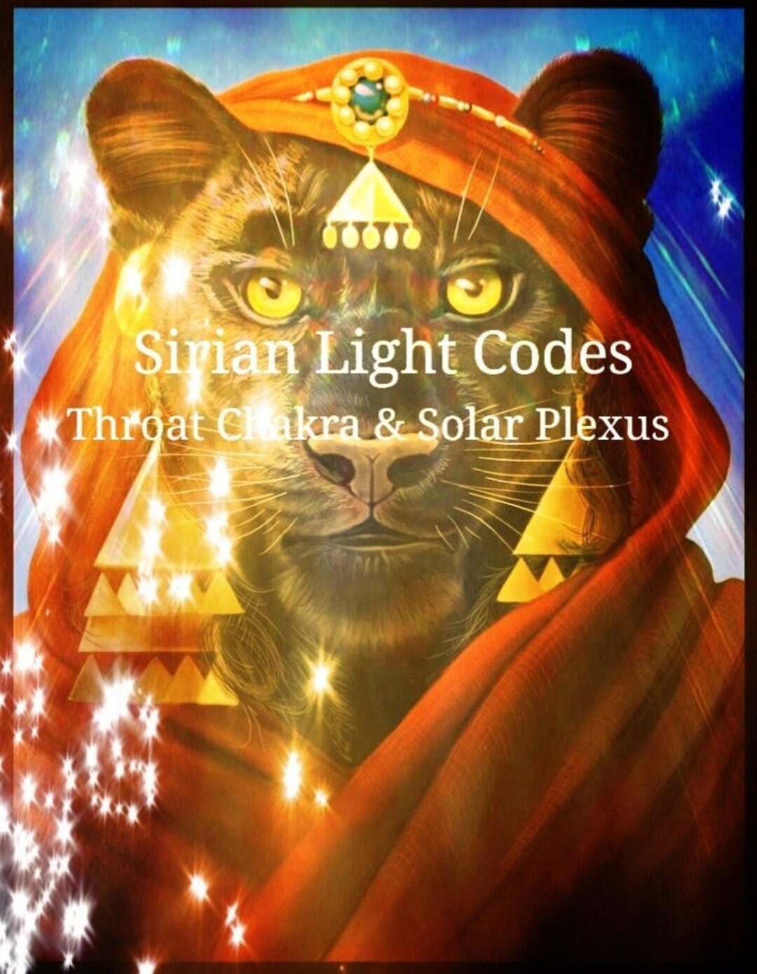 Sirian Feline Codes for Throat and Solar Plexus Chakra's - Etsy