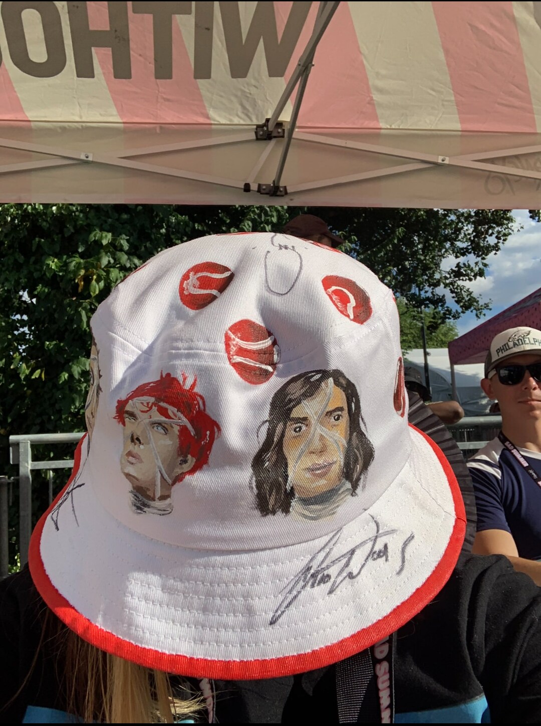 Custom Hand Painted Bucket Hat - Etsy