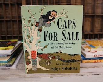1968 Vintage Hardcover Book Caps for Sale by Esphyr Slobodkina - Etsy