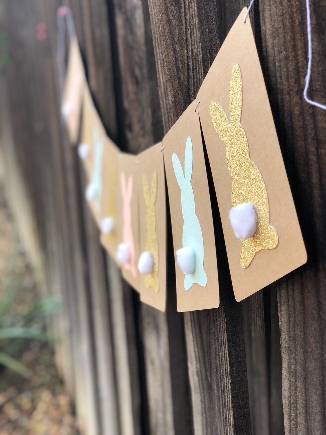 Bunny Banner Some Bunny is One Bunny Party Bunny Decor | Etsy