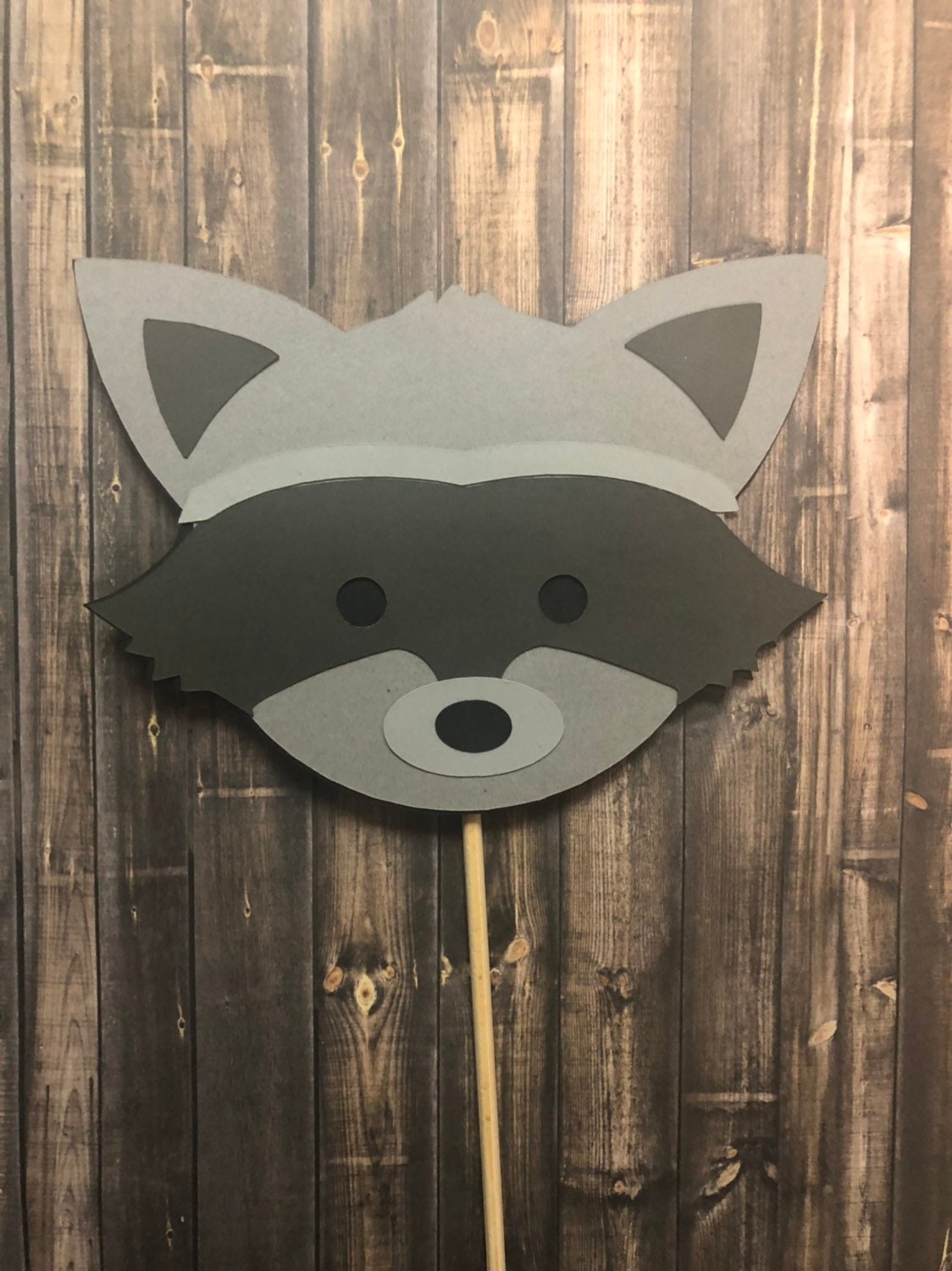 Woodland Centerpiece Cutouts Fox Deer Racoon Bear | Etsy