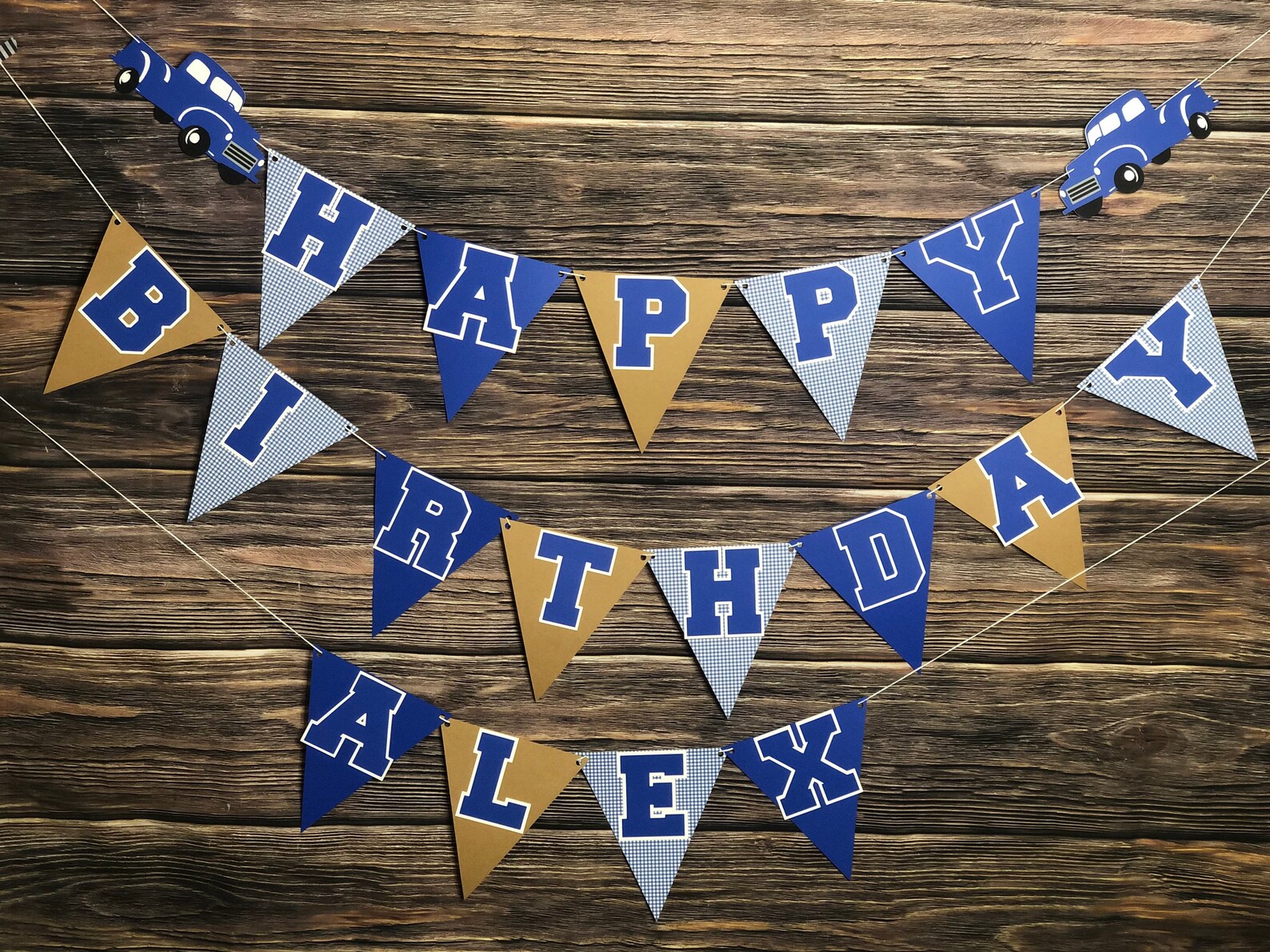 Blue Truck Banner Vintage Blue Truck Little Blue Truck | Etsy