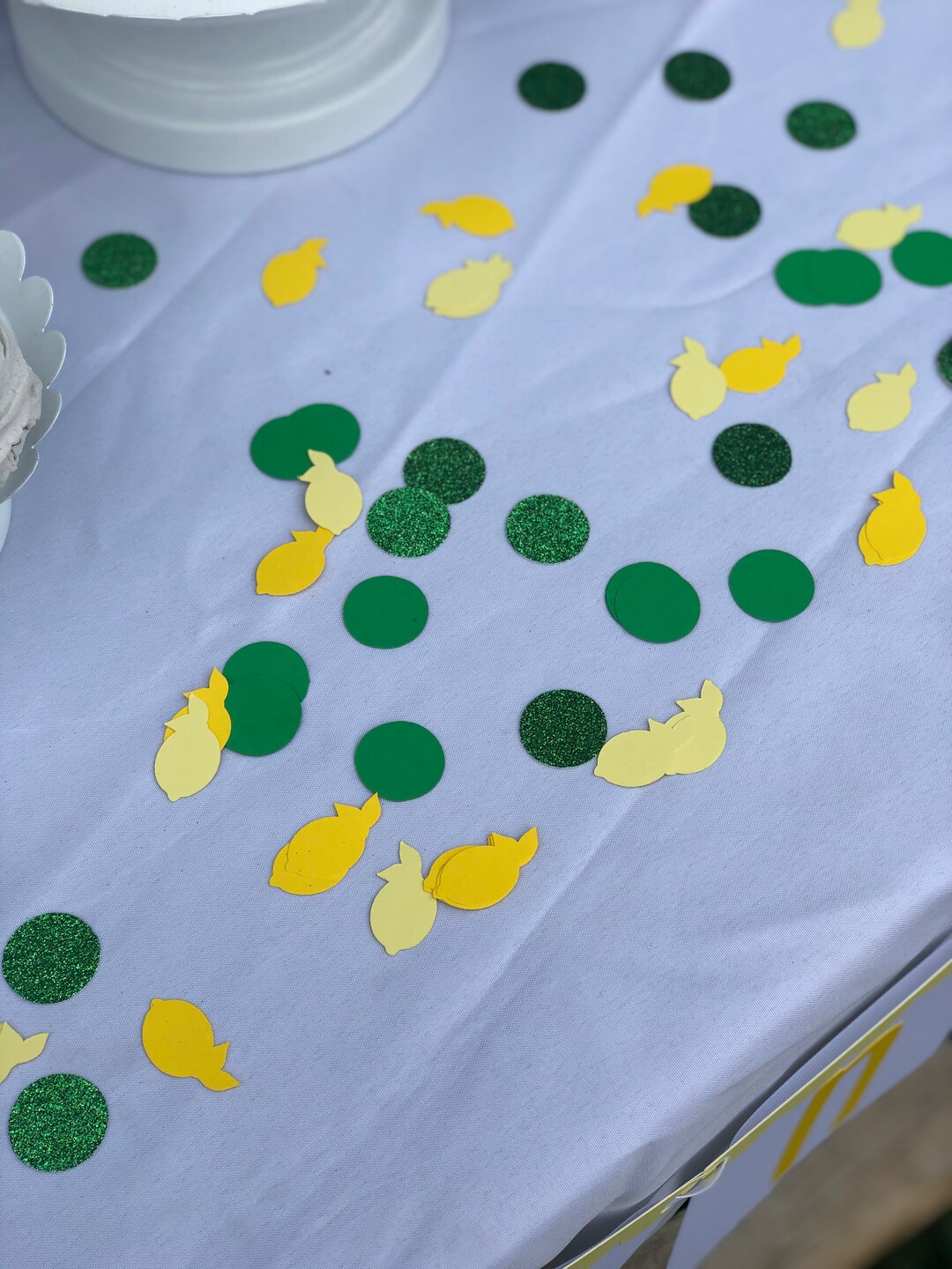 Lemon Confetti Lemon Birthday Confetti Lemon Party Decor Lemonade ...