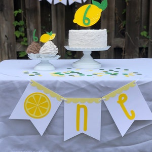 Lemon Cake Topper - Lemon Birthday - Lemon Theme - Main Squeeze ...