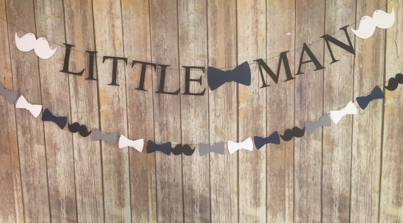 Little Man Baby Shower Little Man Banner Little Man - Etsy