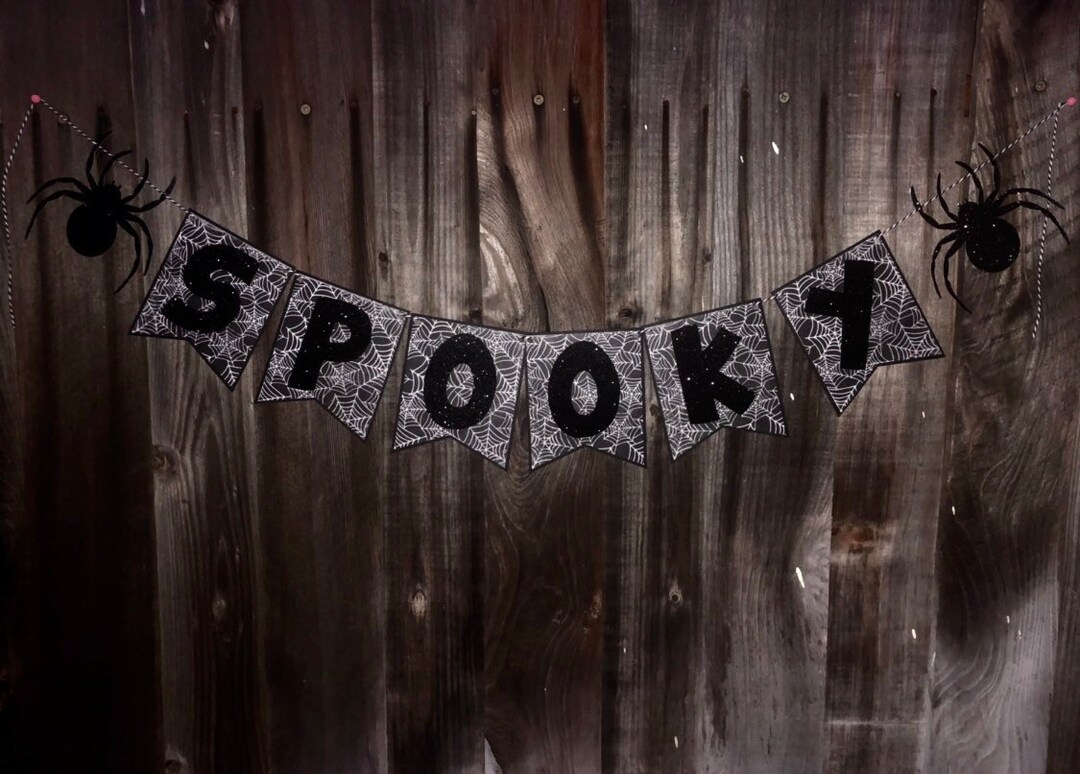Spooky Spider Halloween Banner -halloween-spooky-creepy-halloween ...