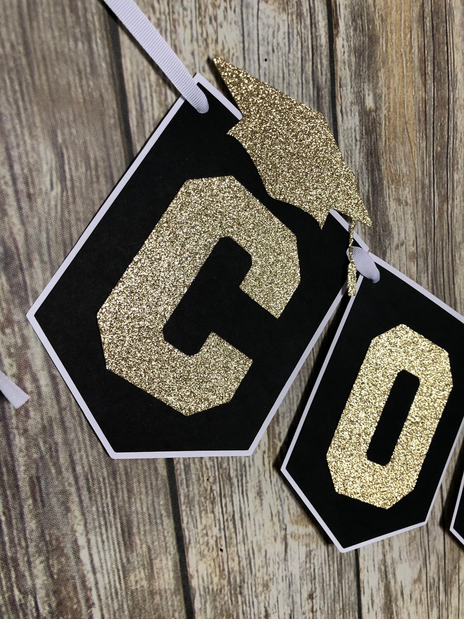 Congrats Banner Congratulations Graduate Graduation | Etsy