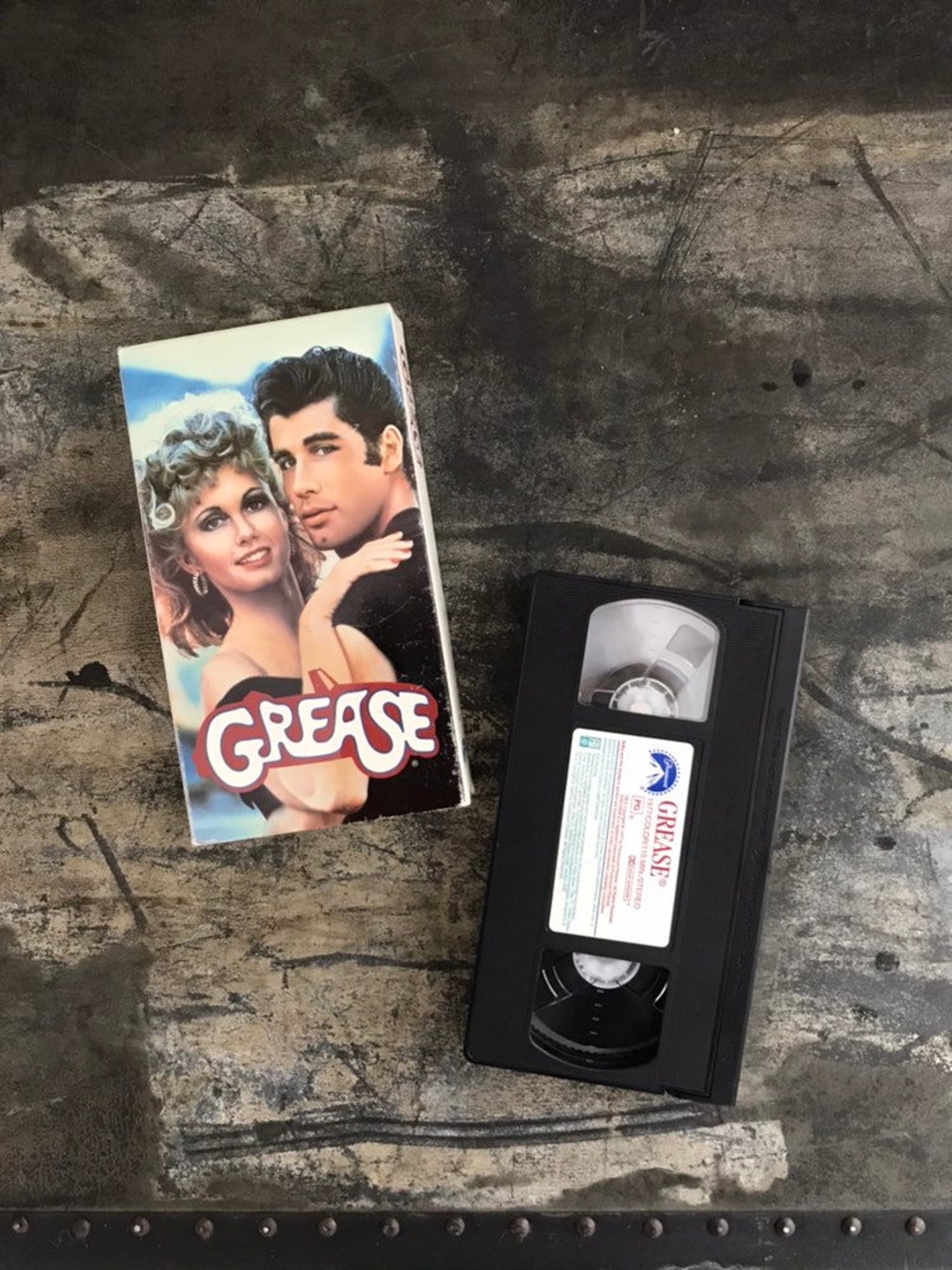 GREASE Vhs Movie Tape - Etsy