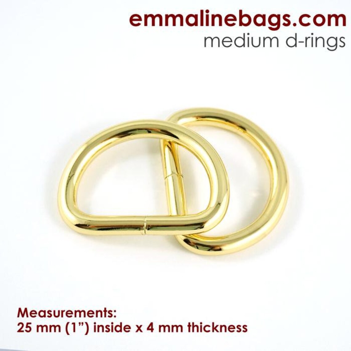 D-ring D-rings D-ring Hardware D-ring Purse Hardware Gold - Etsy