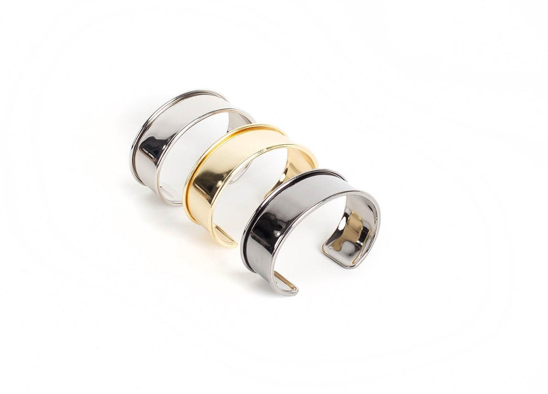 Inlay Cuff Bracelet for a Mix of Textures - Leather, Cork, Beads ...