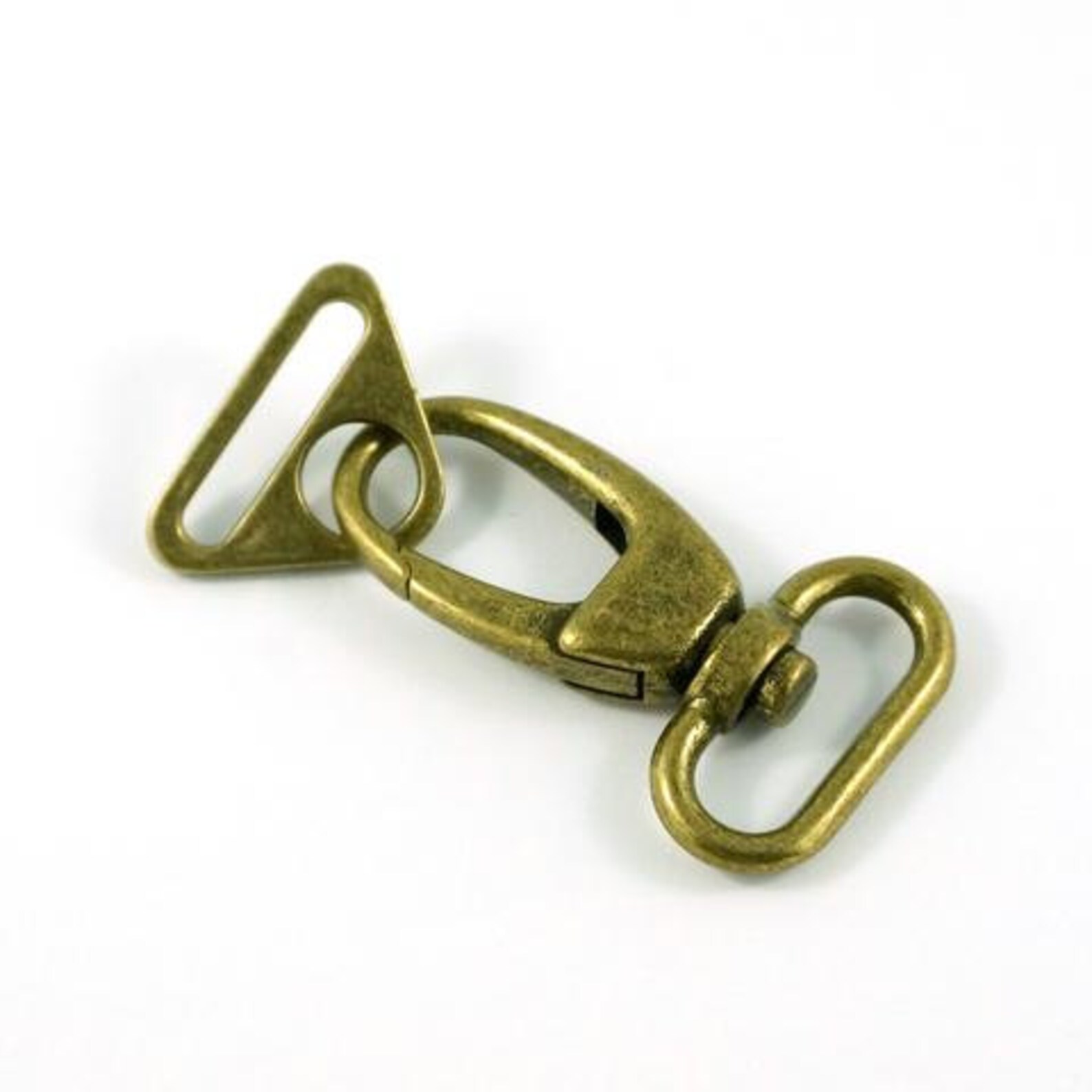 Triangle Strap Connectors Antique Brass 1 Strap - Etsy